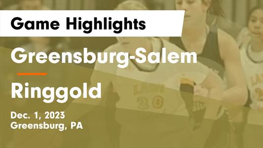 Basketball Game Recap: Ringgold Rams vs. Greensburg Salem Golden Lions