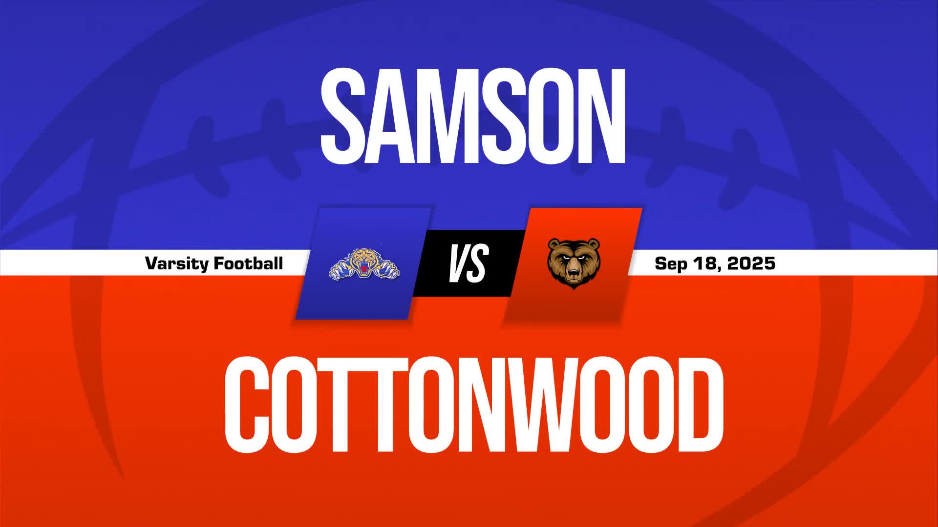 Football Game Preview: Cottonwood Bears vs. Rehobeth Rebels + How To Watch