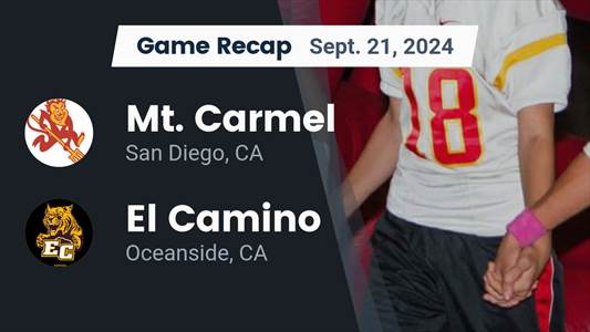 Football Recap: Gavin Wasserman Leads El Camino to Victory over Oceanside