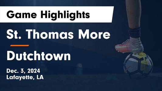 Soccer Recap: St. Thomas More Plays Ranked Match