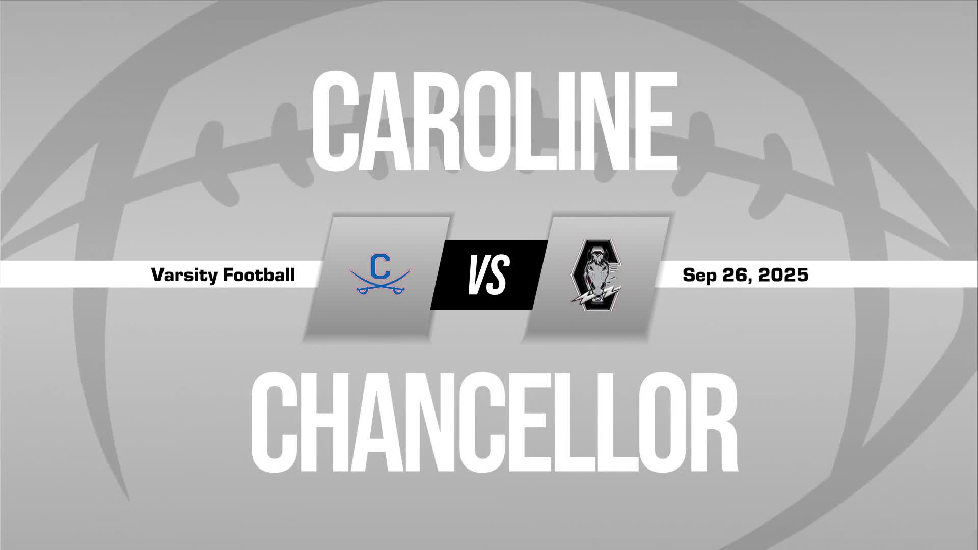 Football Recap: Caroline Beats Chancellor for Their Fifth Straight ...