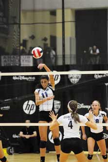 Morgan Bergren working hard to be the best