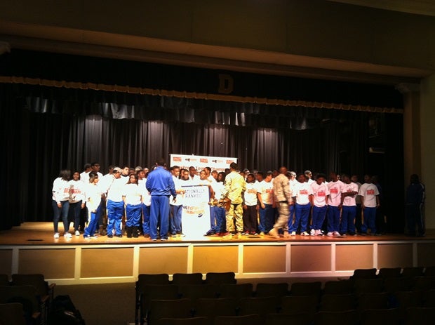 MaxPreps Football Tour of Champions celebrates James B. Dudley High School