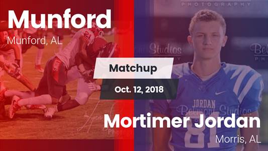 Football Game Recap: Munford vs. Mortimer Jordan - MaxPreps