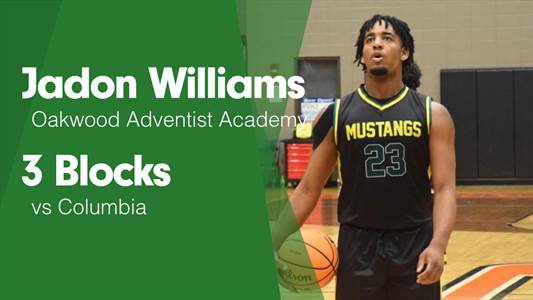 Jadon Williams Game Report: vs Alabama School of Cyber Technology and ...