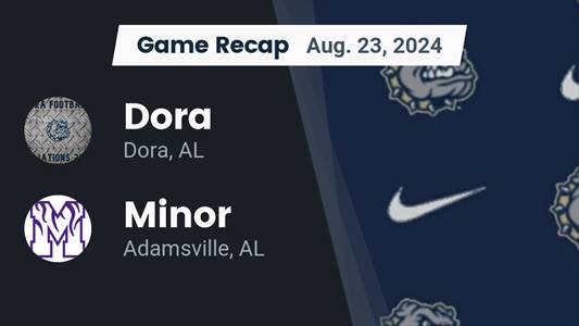 Football Recap: Dora Falls to Minor in First Game of Season
