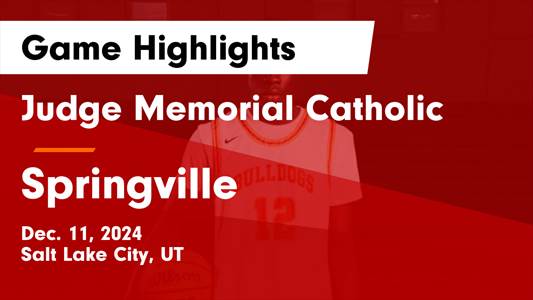 Basketball Recap: Springville Makes It Five in a Row on the Road