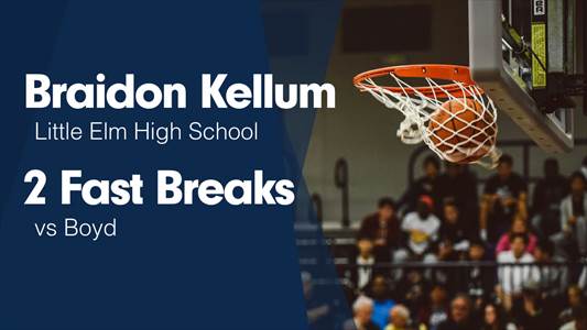 Braidon Kellum Game Report: vs Flower Mound