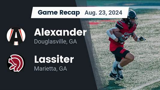 Football Recap: Lassiter Piles Up the Points Against Northview