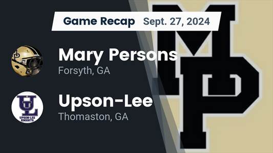 Football Game Preview: Mary Persons Bulldogs vs. Spalding Jaguars