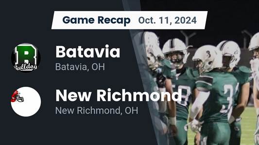 Football Recap: Batavia Beats New Richmond for Their Seventh Straight ...