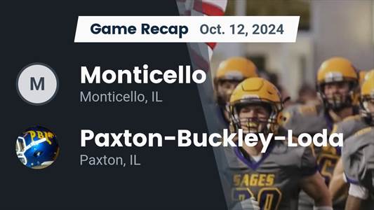 Football Game Preview: Monticello Sages vs. Prairie Central Hawks