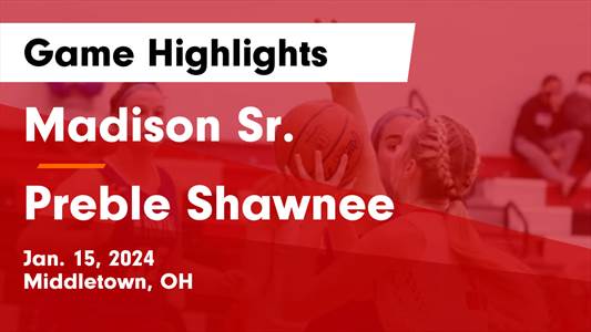 Basketball Game Recap: Preble Shawnee Arrows vs. Twin Valley South Panthers