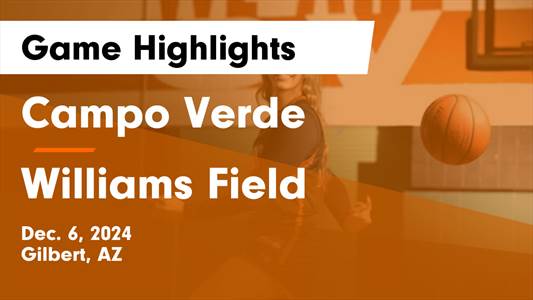 Basketball Game Preview: Williams Field Black Hawks vs. Chandler Wolves