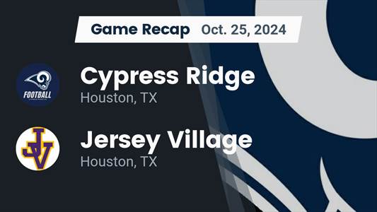 Football Recap: Cypress Ridge Comes Up Short