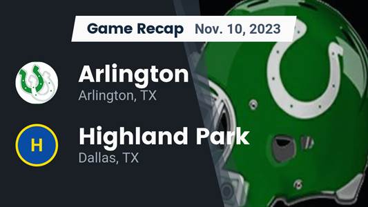 Football Game Recap: Arlington Colts vs. Highland Park Scots