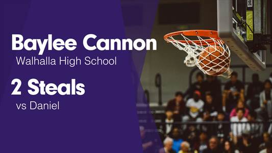 Baylee Cannon Game Report: vs Pendleton