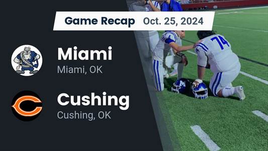 Football Recap: Cushing Drops Highest Score of Season Against Fort Gibson