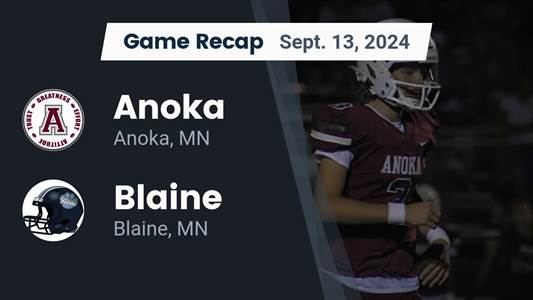 Football Recap: Sam Shaughessy Leads Blaine to Victory over Osseo