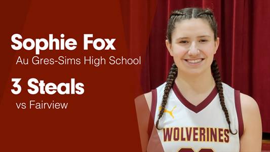 Sophie Fox Game Report: vs Whittemore-Prescott
