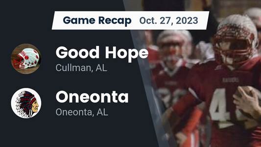 Football Game Recap: Oneonta Redskins vs. Brooks Lions