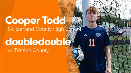 Cooper Todd Game Report: @ New Washington