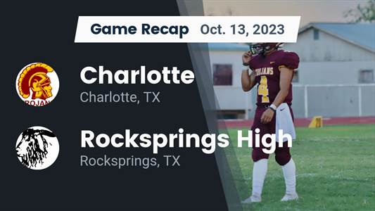 Football Game Recap: Rocksprings Angoras vs. Brackett Tigers