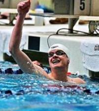 Estes Park's Forrest Beesley a rare swimming gem