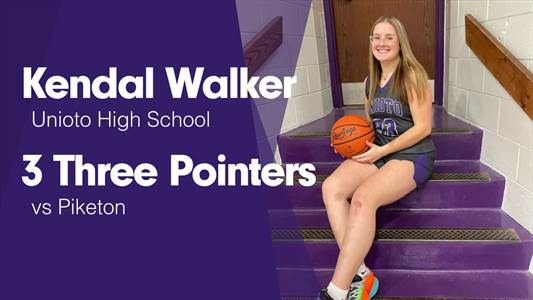 Kendal Walker Game Report