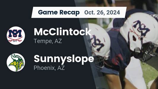 Football Recap: Sunnyslope Falls Despite Strong Effort from Aleck Vargas