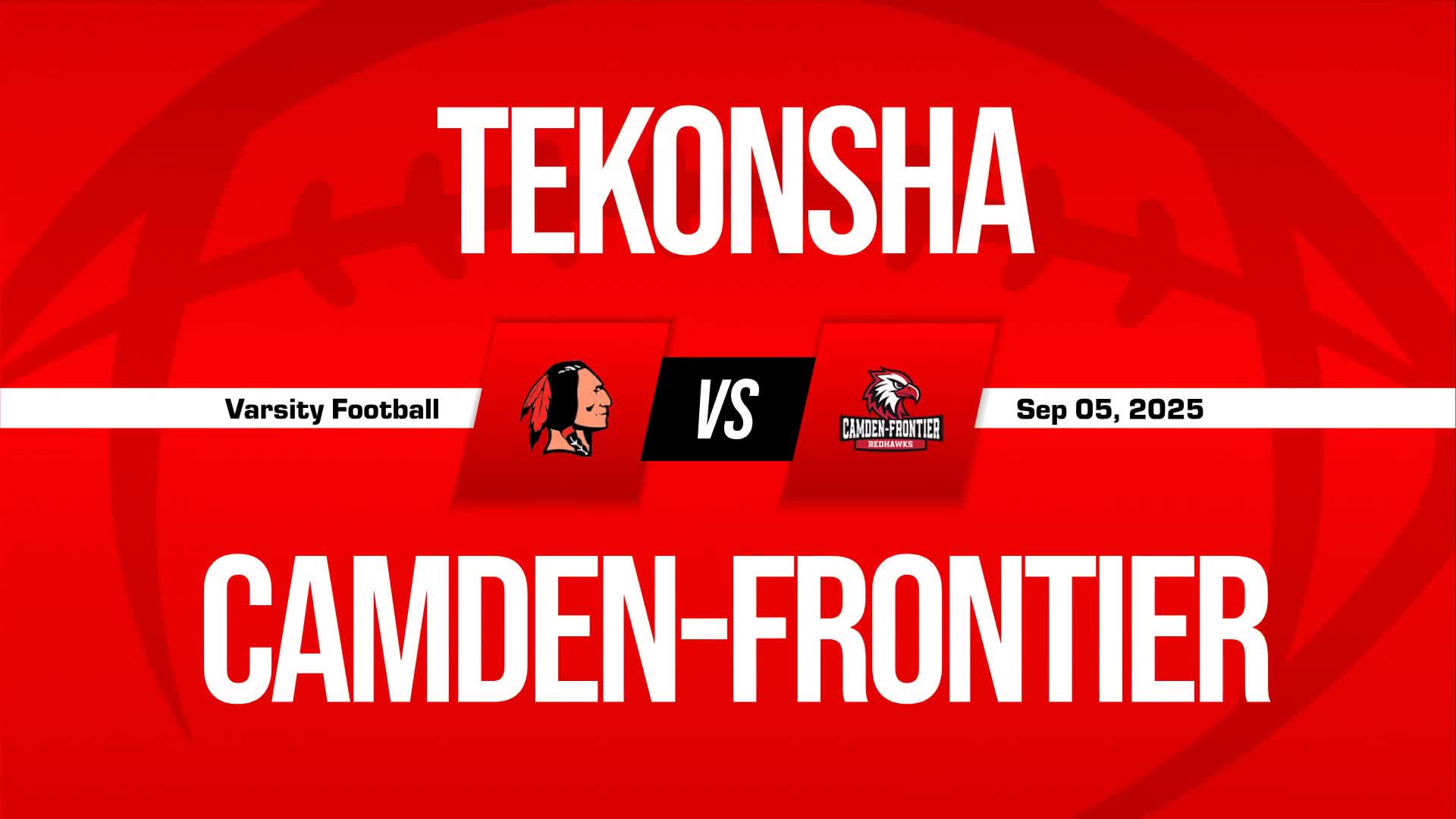 Football Recap: Camden-Frontier Starts Season with Victory Against Tekonsha