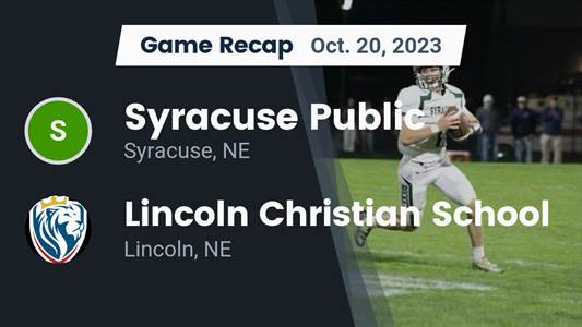 Football Game Recap: Syracuse Rockets vs. Lincoln Christian Crusaders