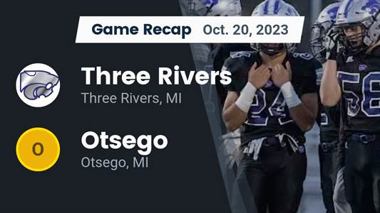 Football Game Recap: Otsego Bulldogs vs. Three Rivers Wildcats