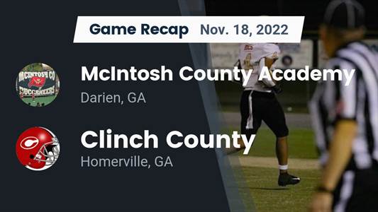 Football Game Preview: Clinch County Panthers vs. McIntosh County ...