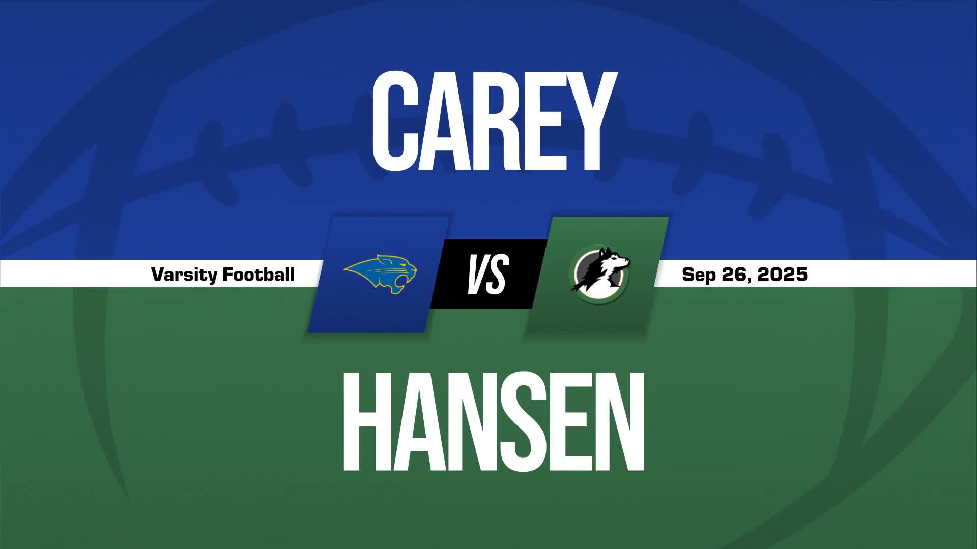 Football Recap: Make It 16 in a Row for Carey