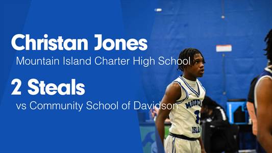 Christan Jones Game Report: @ Langtree Charter Academy