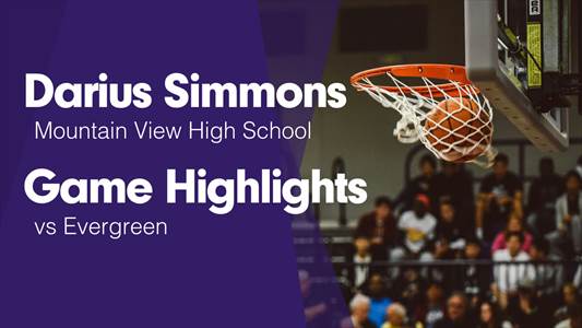 Darius Simmons Game Report: @ Roosevelt