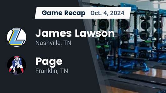 Football Recap: Lawson Takes a Loss