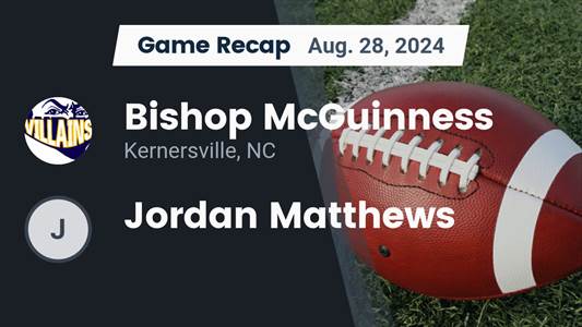 Football Recap: Bishop Mcguinness Triumphant Thanks to a Strong Effort ...