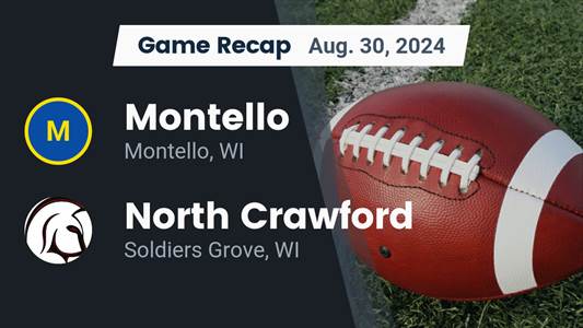 Football Game Recap: Montello Comes Up Short