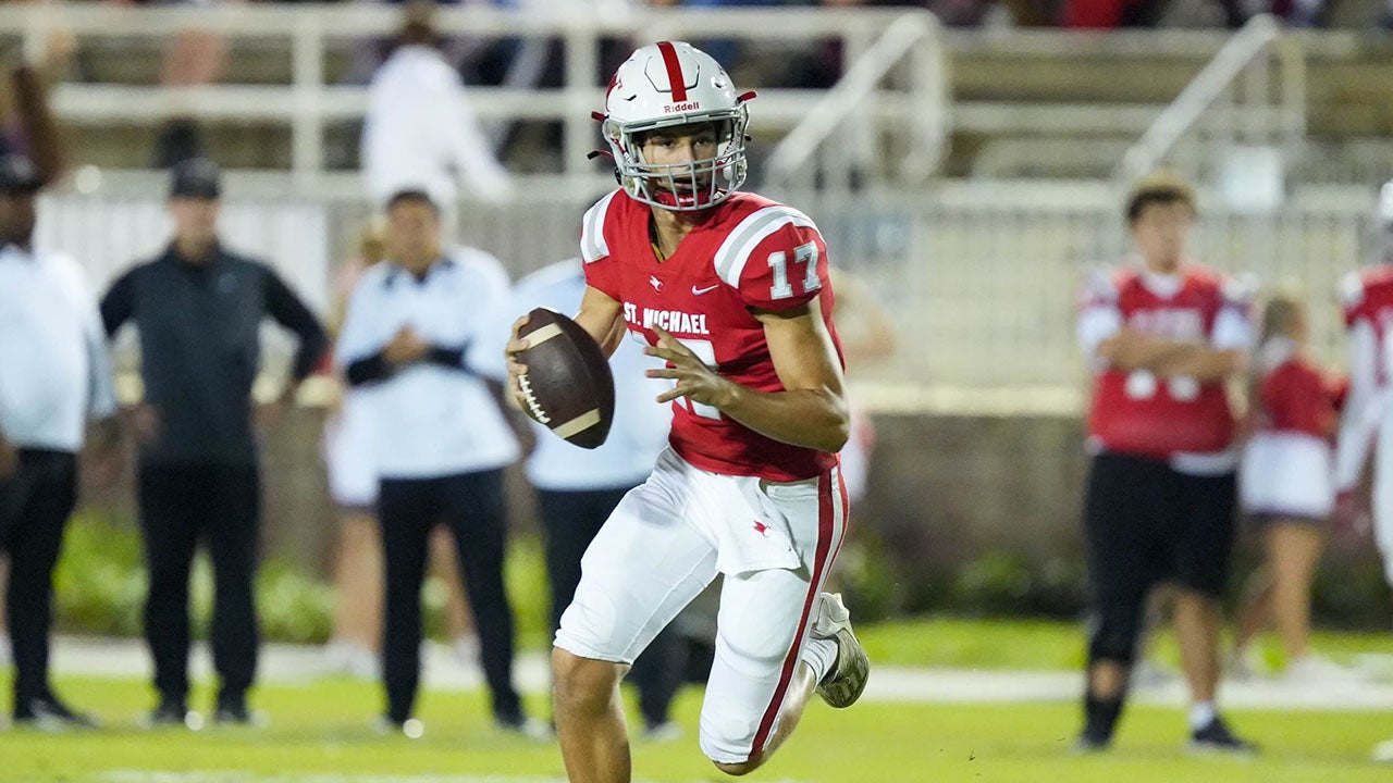 High school football: Gunner Rivers off to hot start for St. Michael ...