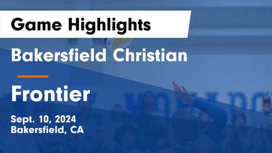 Volleyball Recap: Bakersfield Christian Extends Road Winning Streak to 14