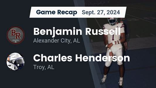 Football Recap: Benjamin Russell Takes a Loss