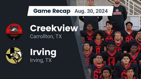 Football Game Preview: Creekview Plays at Home
