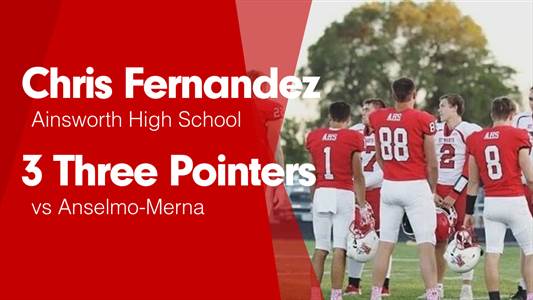 Chris Fernandez Game Report: vs Anselmo-Merna