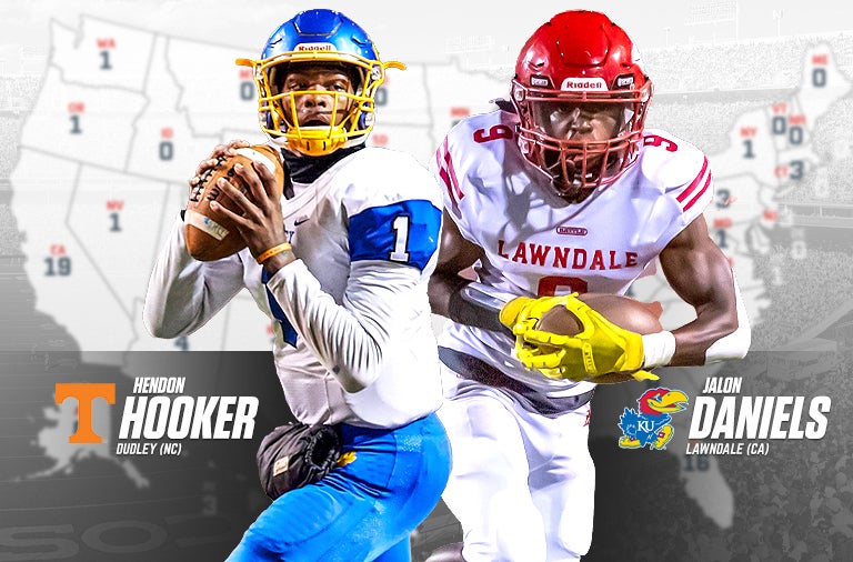 Map: Where FBS college football starting quarterbacks played in high school