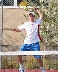Cherry Creek's Connor McPherson looking to go 4-for-4 in state tennis ...