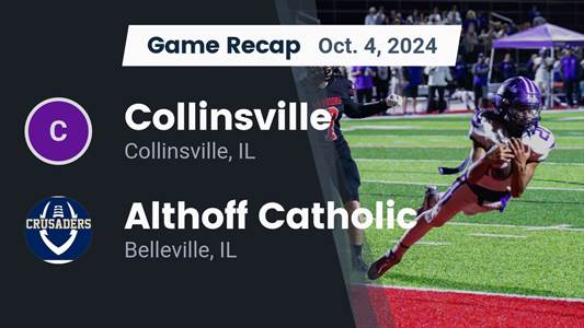 Football Recap: Althoff Catholic Triumphant Thanks to a Strong Effort ...