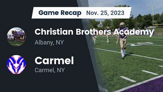 Football Game Recap: Carmel Rams vs. Christian Brothers Academy Brothers
