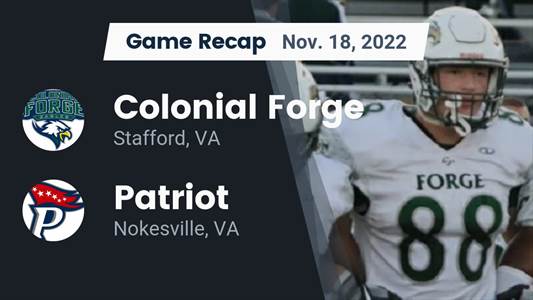 Football Game Preview: Brooke Point Black Hawks vs. Colonial Forge Eagles